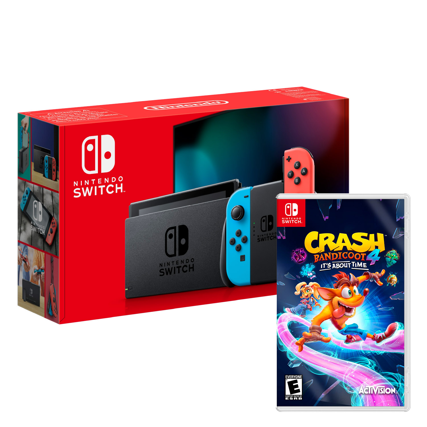 Ripley - CONSOLA NINTENDO SWITCH NEON 2019 + CRASH BANDICOOT 4
