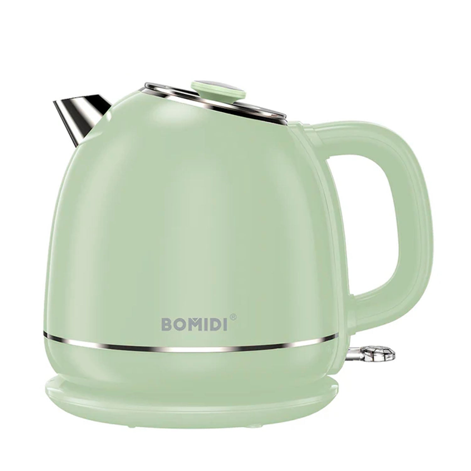 HERVIDOR ELÉCTRICO RETRO BOMIDI YD-1831 VERDE 1,7L
