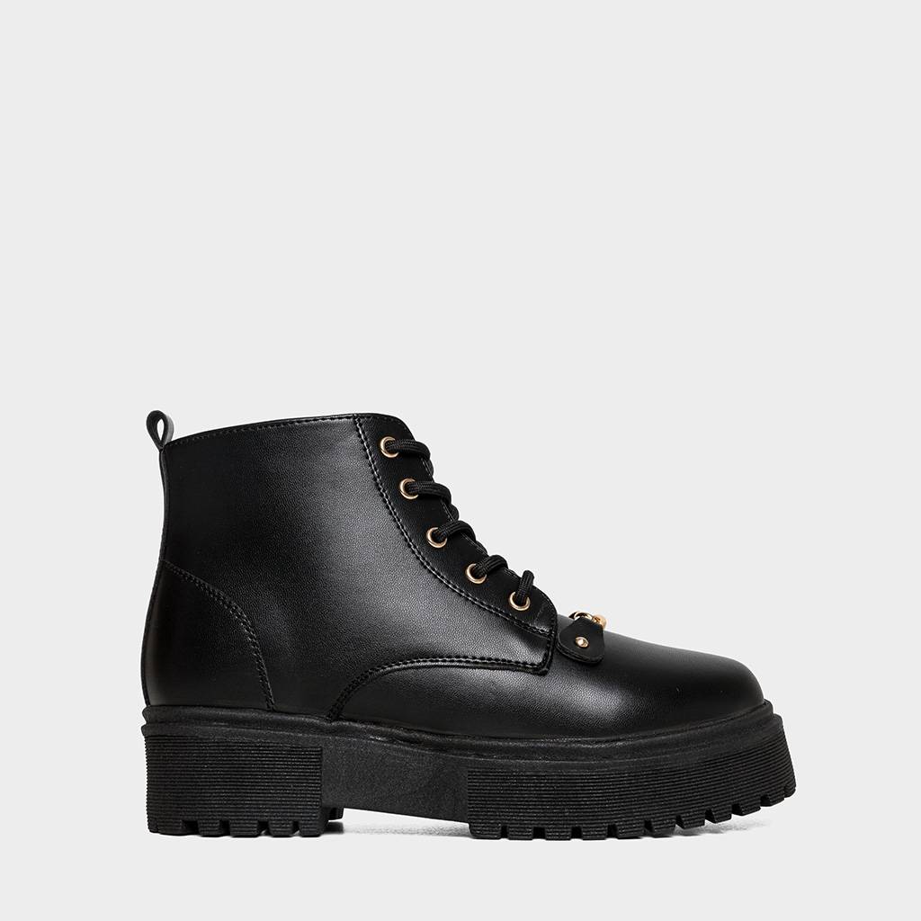Ripley - BOTINES NIÑA FOOTLOOSE NEGRO PRE ESCOLAR FJA-029 (27-32) KAMY