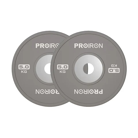 Ripley - PAR DE DISCOS OLÍMPICOS FRACCIONALES DE 5KG - GRIS