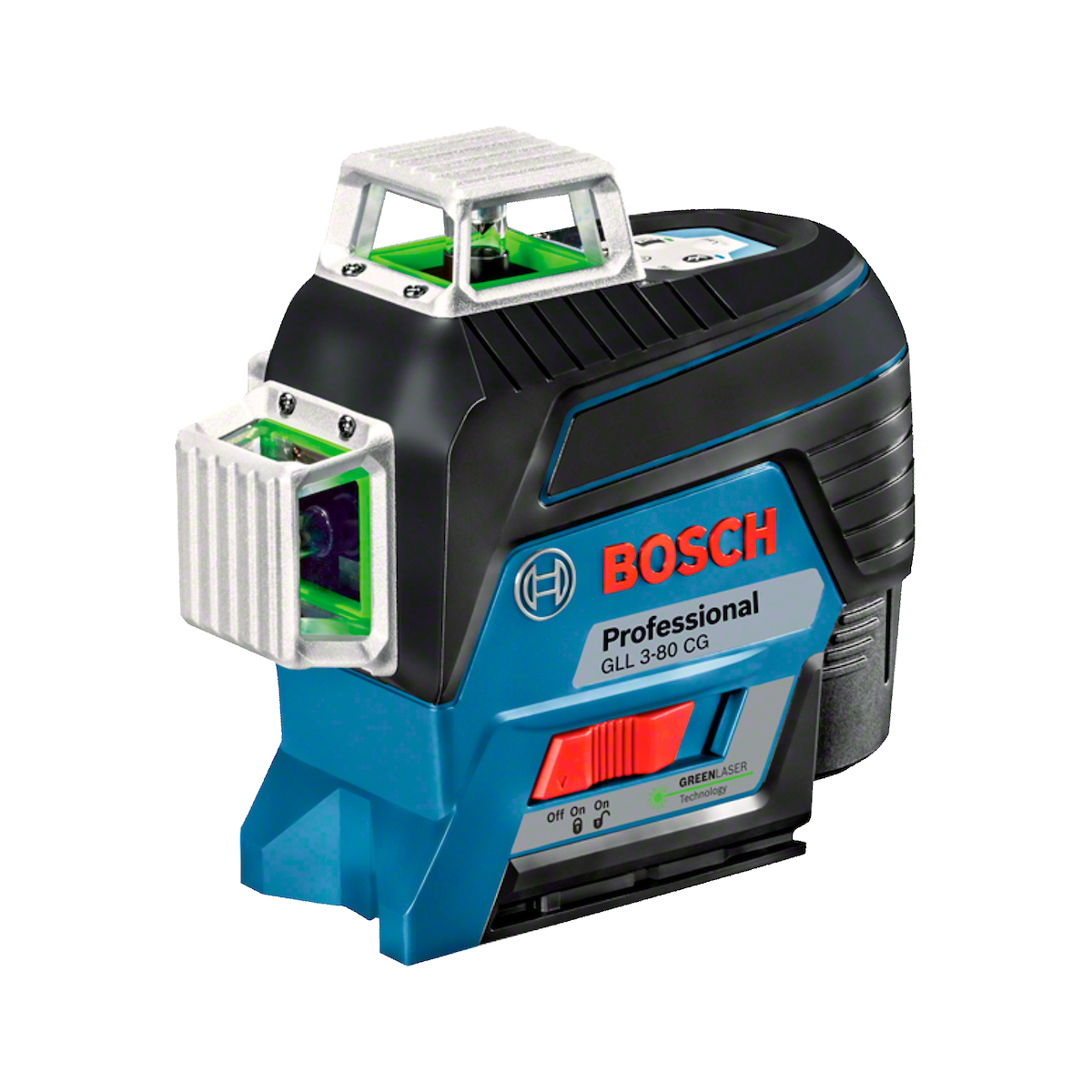 NIVEL LÁSER 360º 3 LÍNEAS BLUETOOTH BOSCH GLL 3-80 CG + LR7