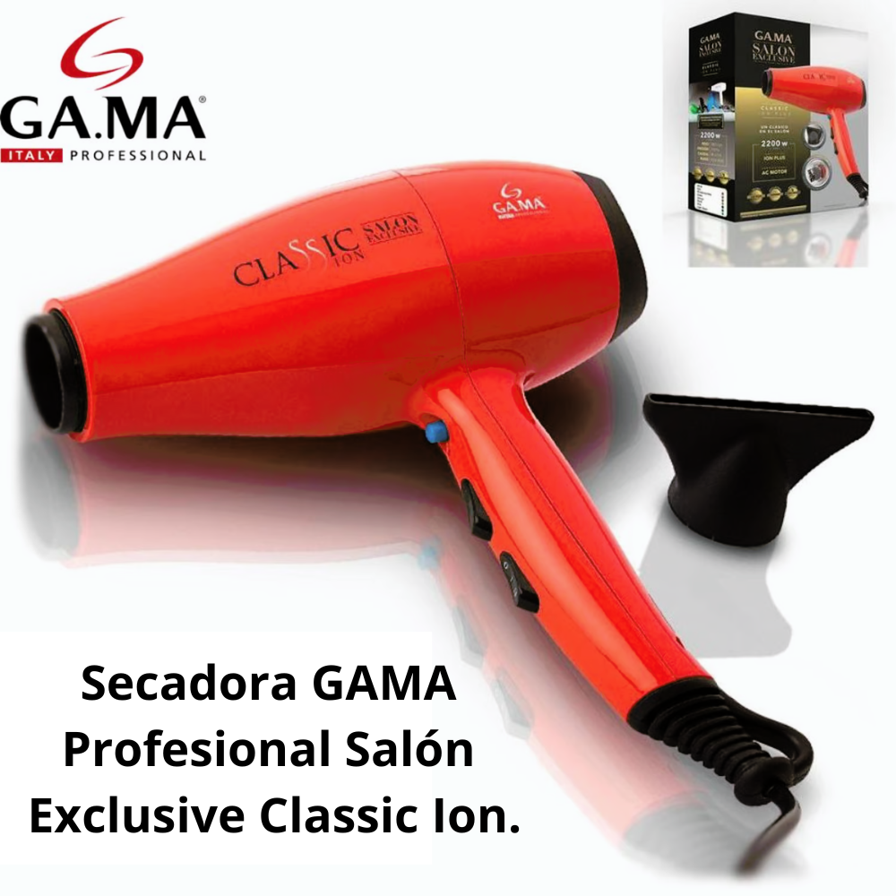 Ripley - SECADORA GAMA PROFESIONAL SALON EXCLUSIVE CLASSIC ION 2200 WATTS.