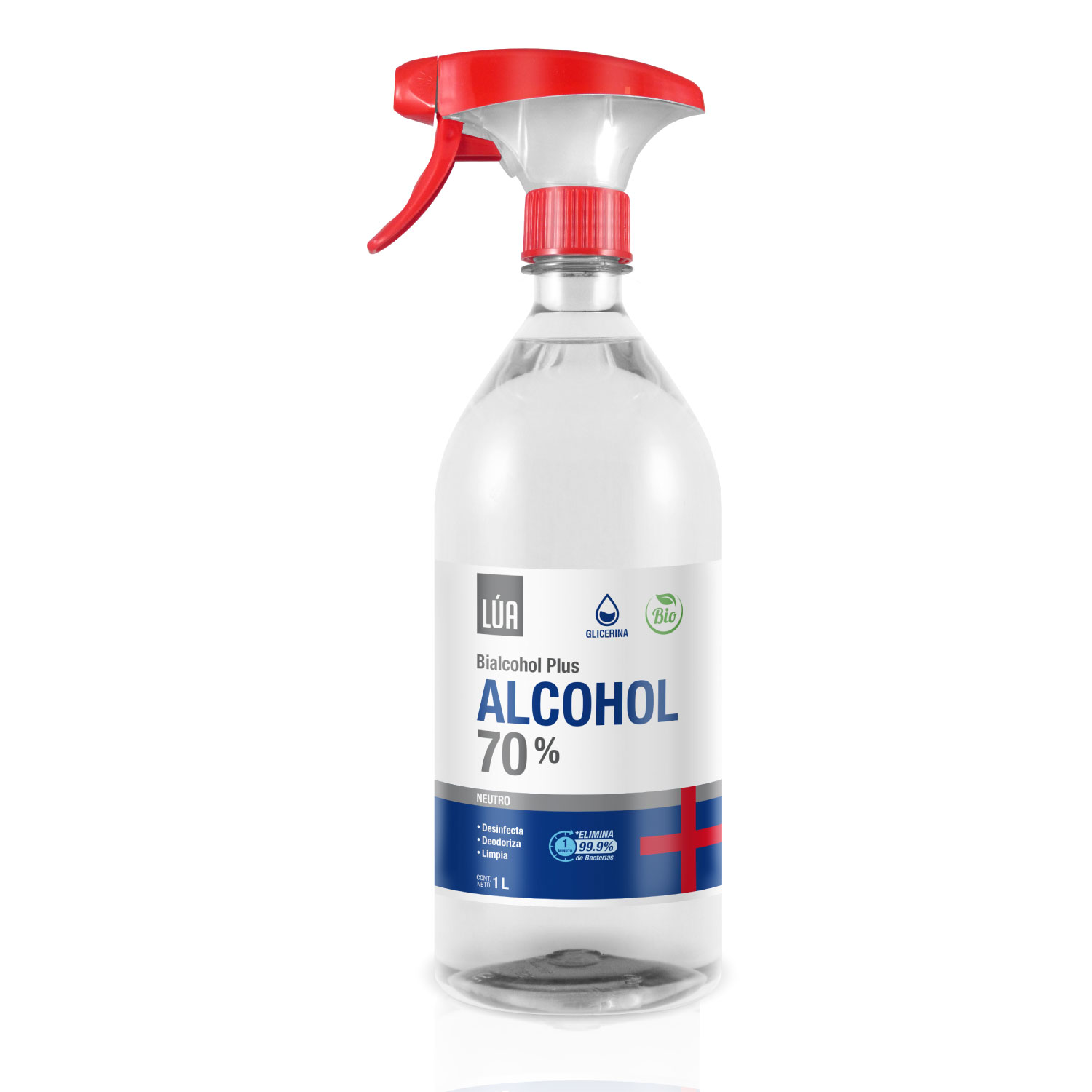 Ripley - BIALCOHOL PLUS ALCOHOL 70% LÚA GATILLO 1 LT