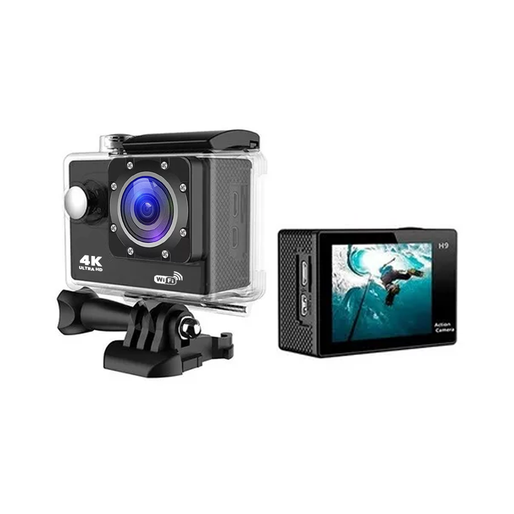 Ripley - CAMARA GOPRO ACTION 4K 16MP WIFI ACUATICO COLOR GRIS