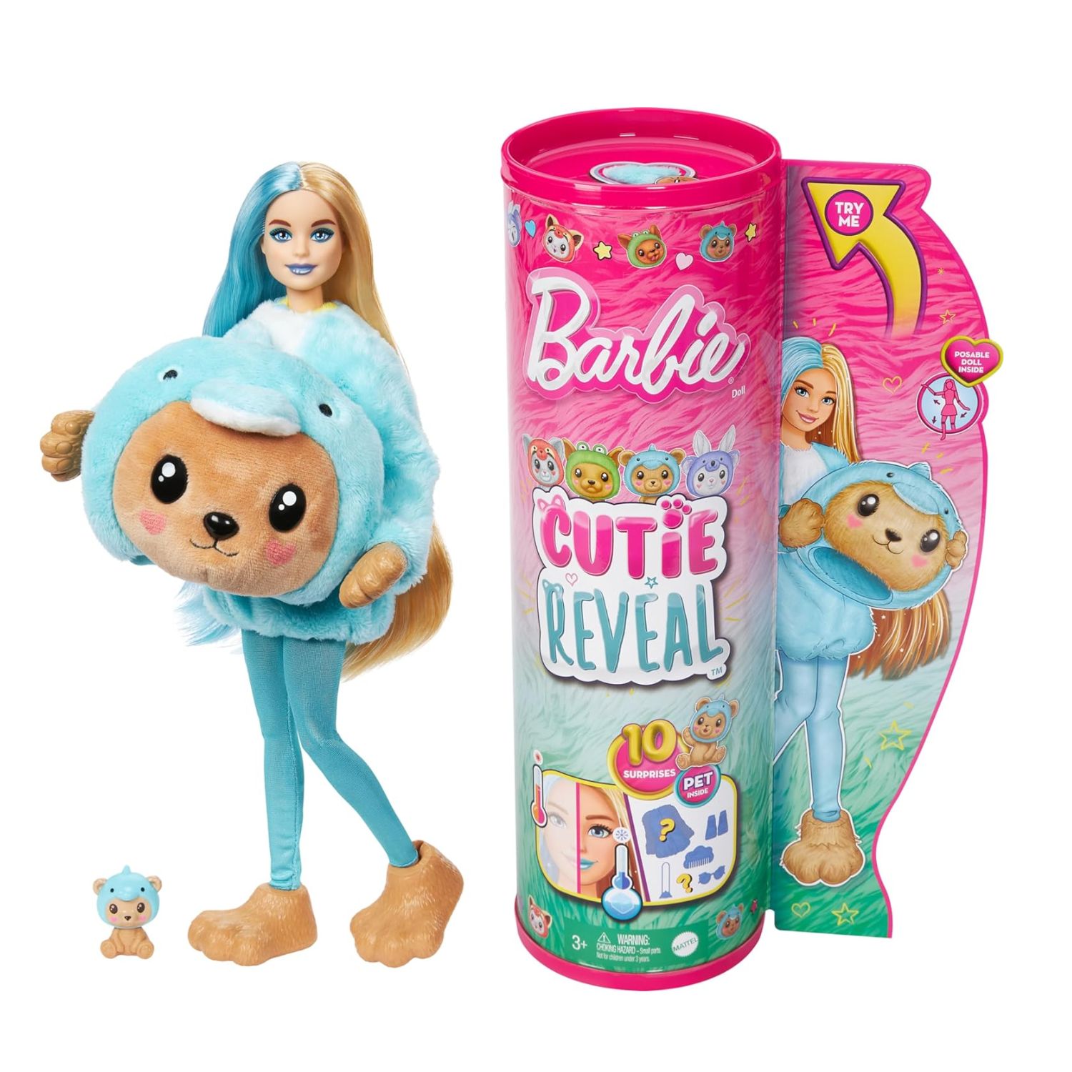 Ripley - BARBIE CUTIE REVEAL DISFRACES- RANA