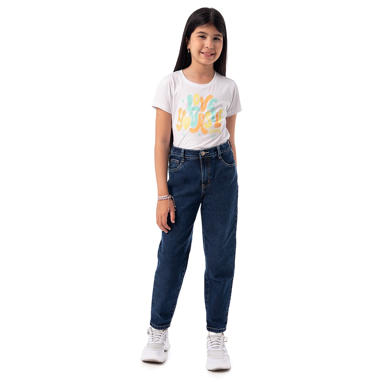 Ripley - PANTALON MODA DENIM STRETCH PARA NIÑA LARA