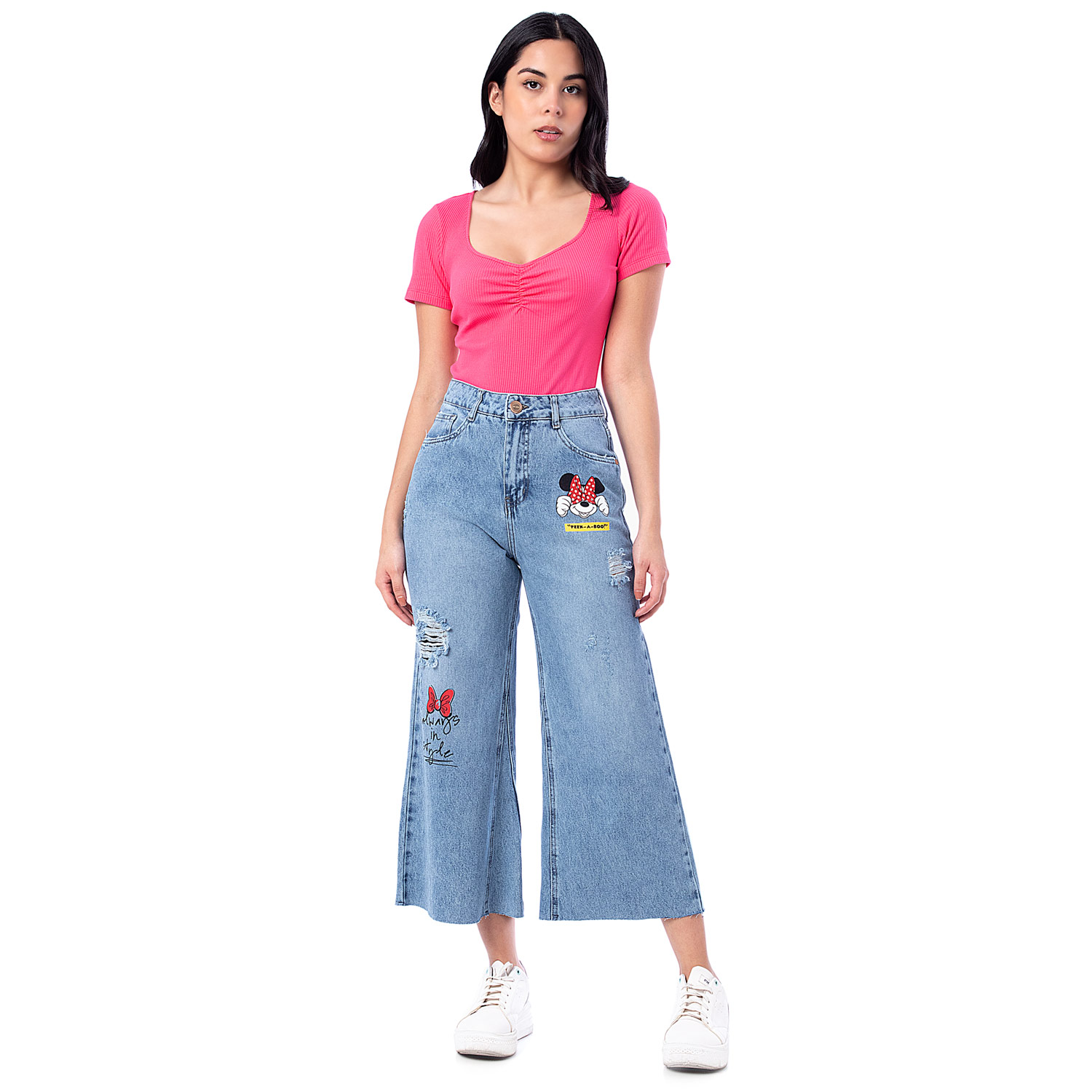 Ripley - MODA DENIM MUJER KENNY_MICKEY
