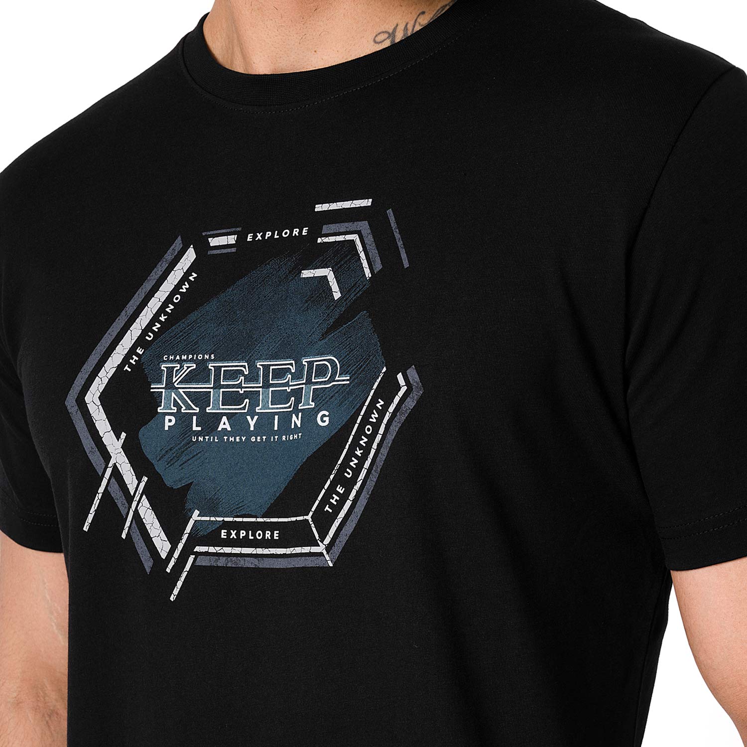 Ripley - TSHIRT JERSEY HOMBRE TAYRO