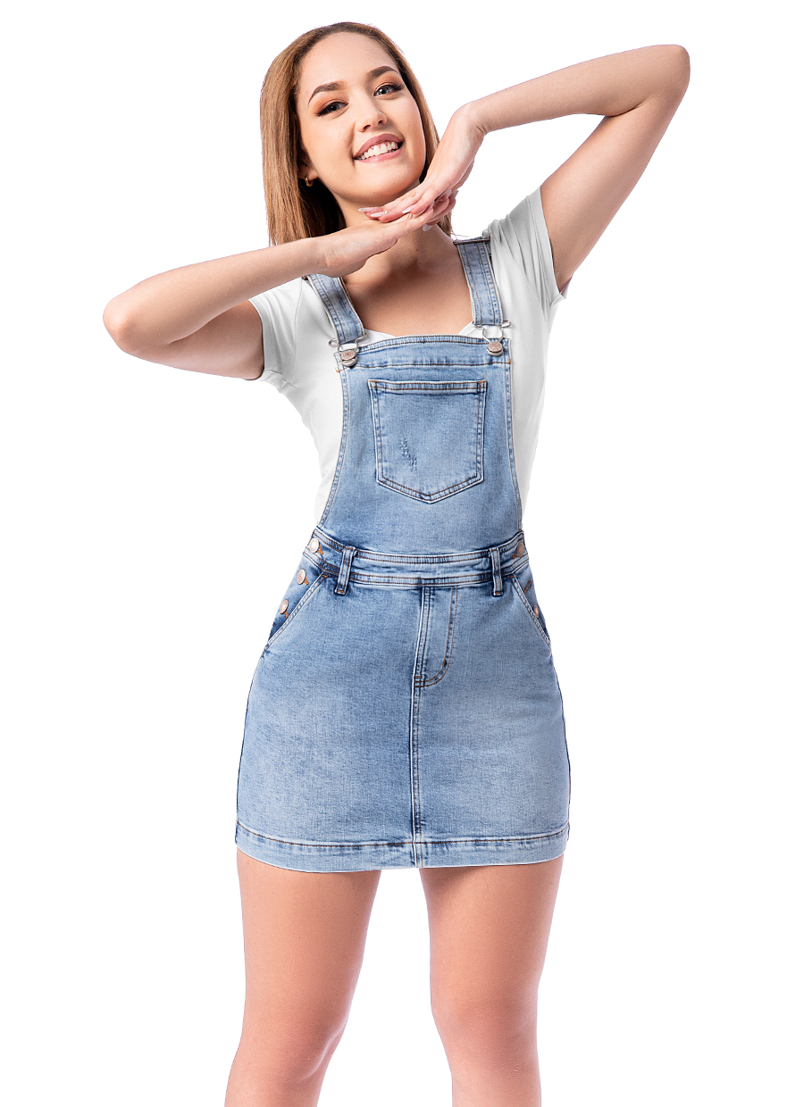 OVERALL DENIM STRETCH MUJER STRACY