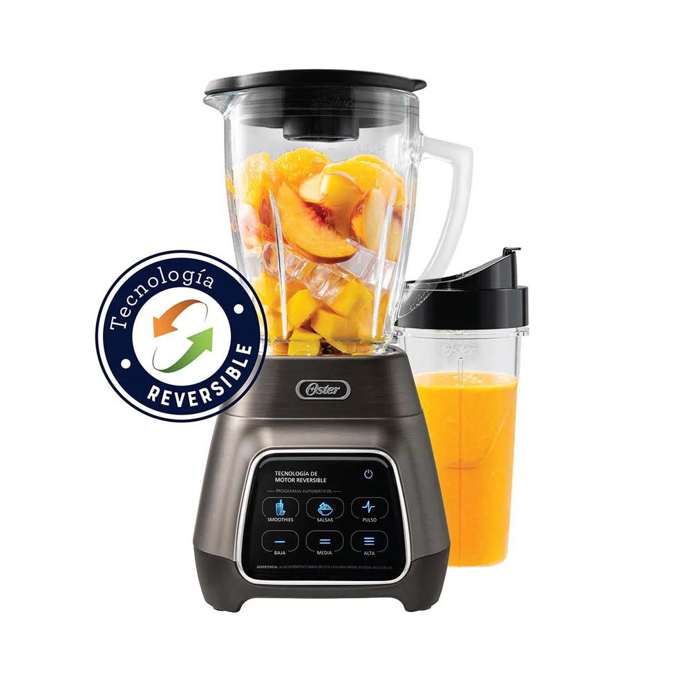 LICUADORA OSTER 1.5L CON TECNOLOGÍA REVERSIBLE BLSTPYG1312XBG