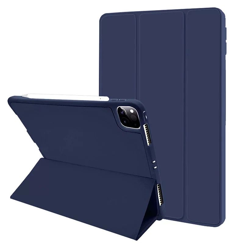 Ripley - SMART CASE PARA EL IPAD 11 PRO 2020 AZUL + LAMINA DE VIDRIO