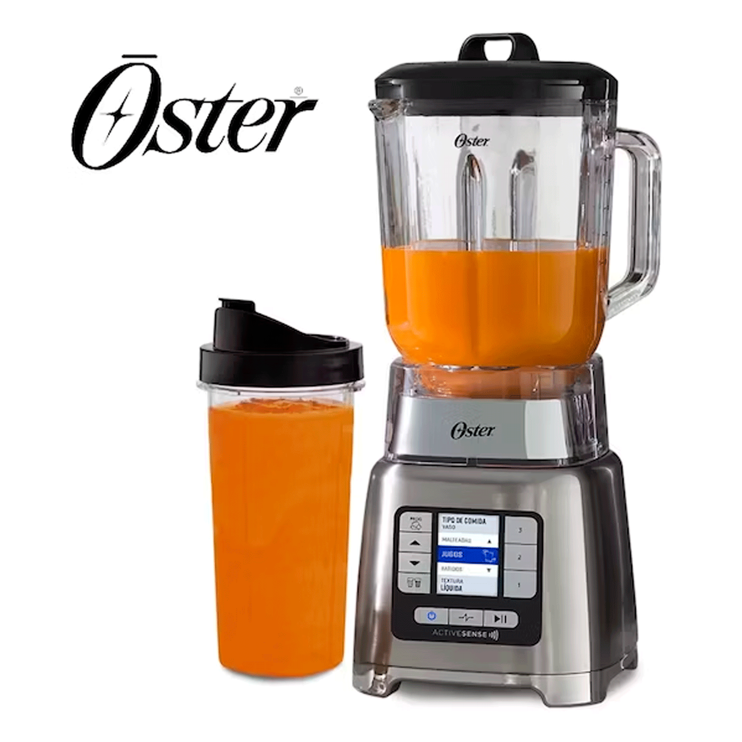 Ripley - LICUADORA OSTER ACTIVESENSE CON BLEND N GO BLSTTDGNBG