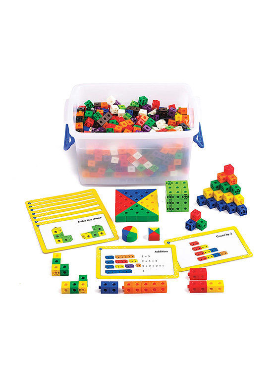 Ripley - SET DE 500 CUBOS CONECTORES CON BASES Y TARJETAS EDX EDUCATION