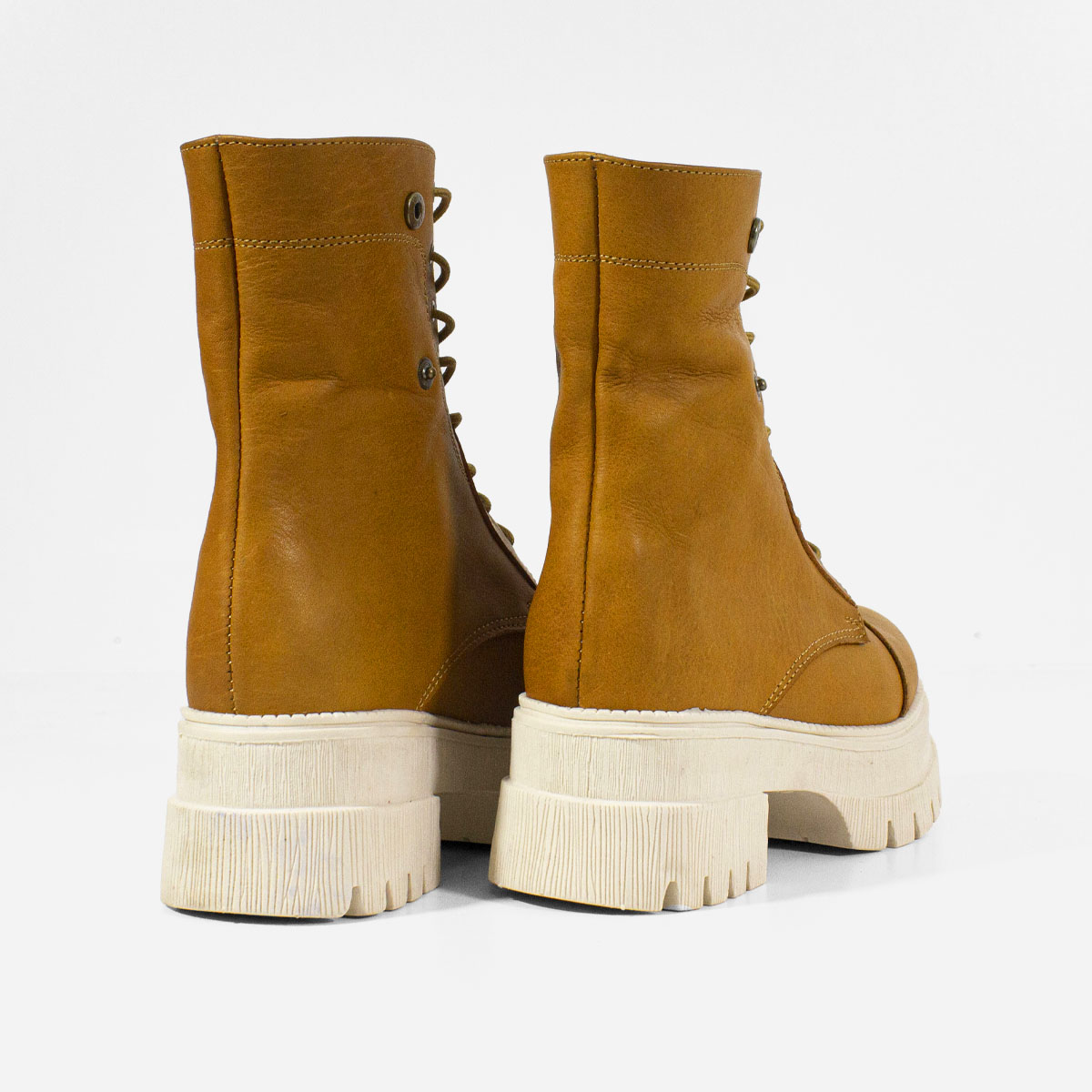 Ripley - BOTINES MUJER MARIBU CUERO MIEL 854
