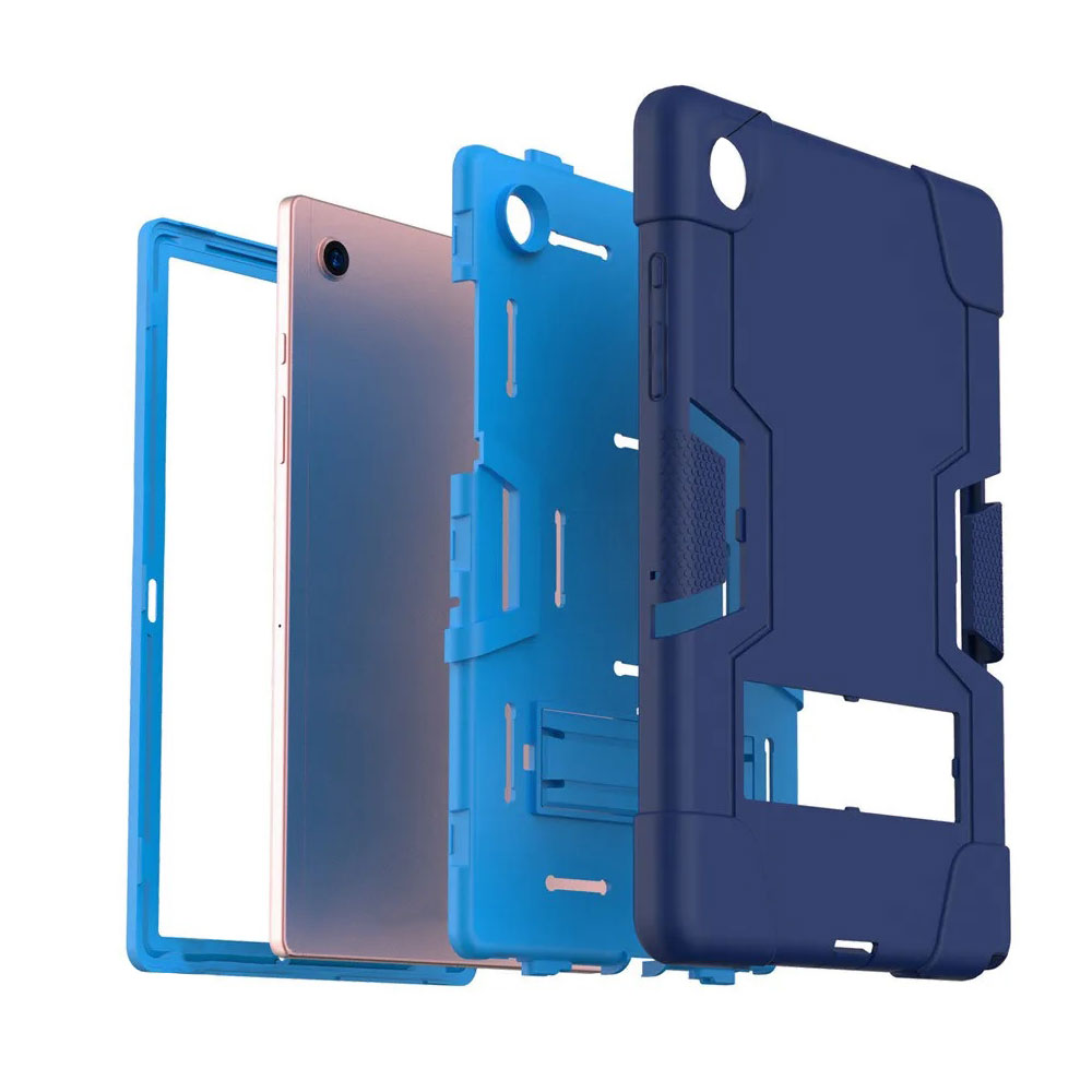 FUNDA PARA IPAD AIR 4TA GEN 10.9' ARMOR HÍBRIDA AZUL RESISTENTE