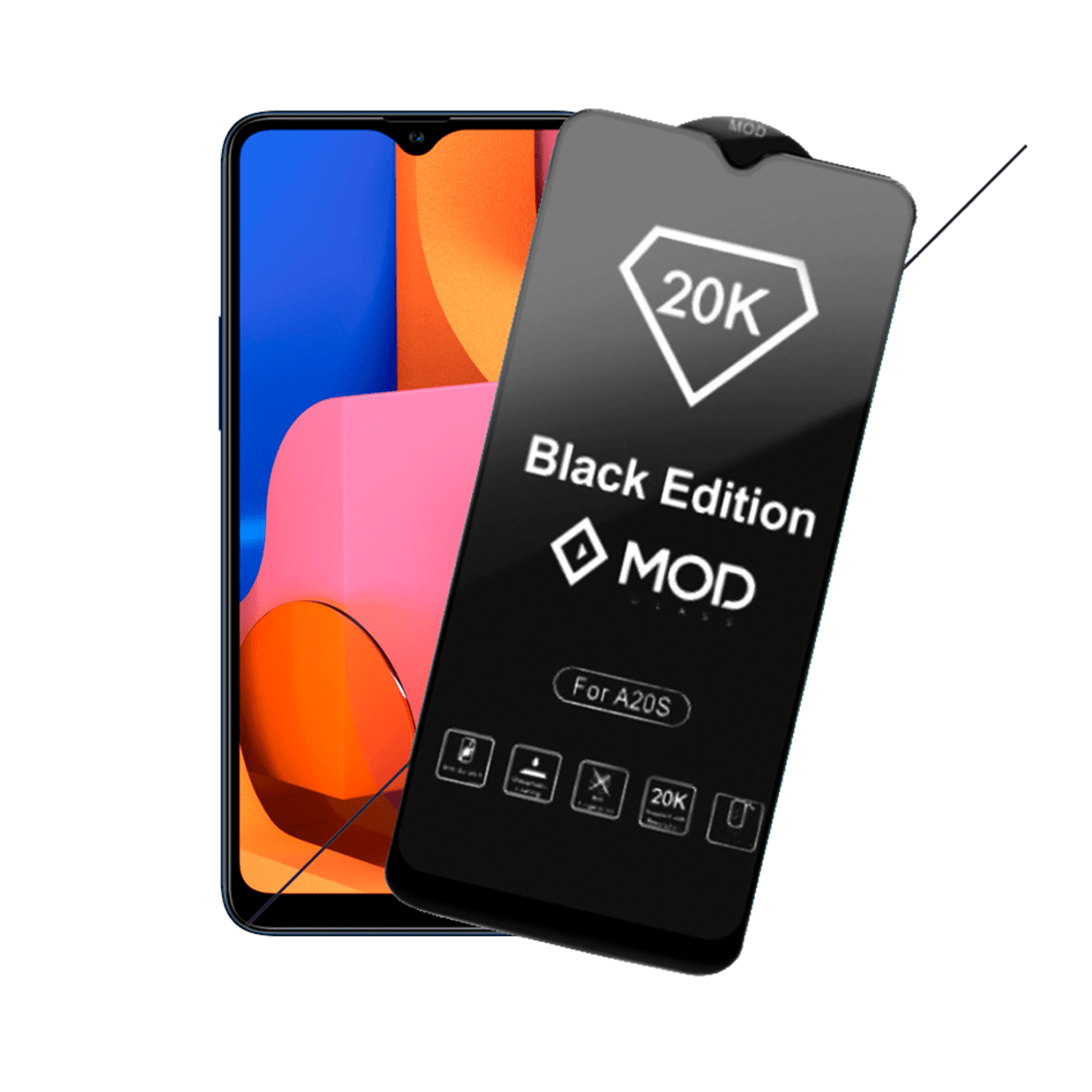 MICA PARA TECNO SPARK 10C BLACK EDITION 20K ANTISHOCK