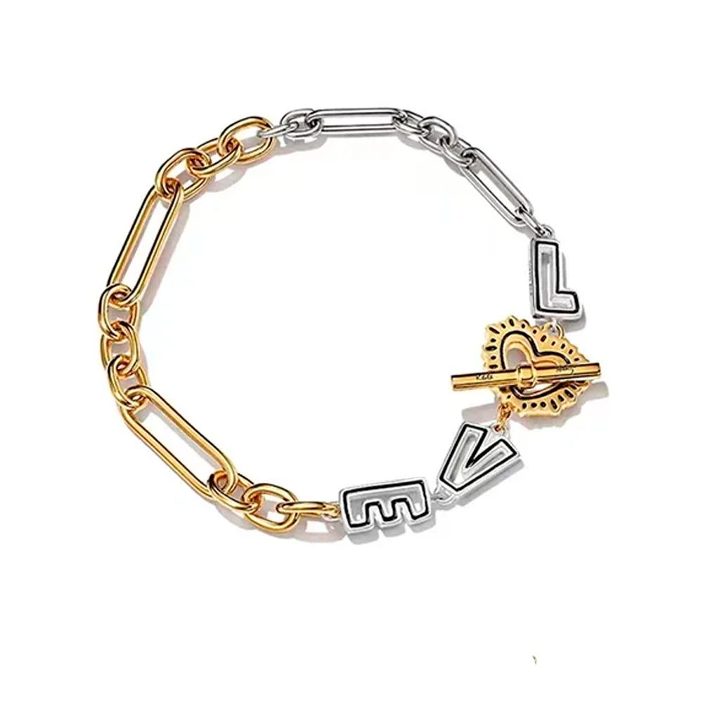 Ripley - PULSERA BRAZALETE PANDORA SIMBOLOS ICÓNICOS DEL CORAZÓN DE ...