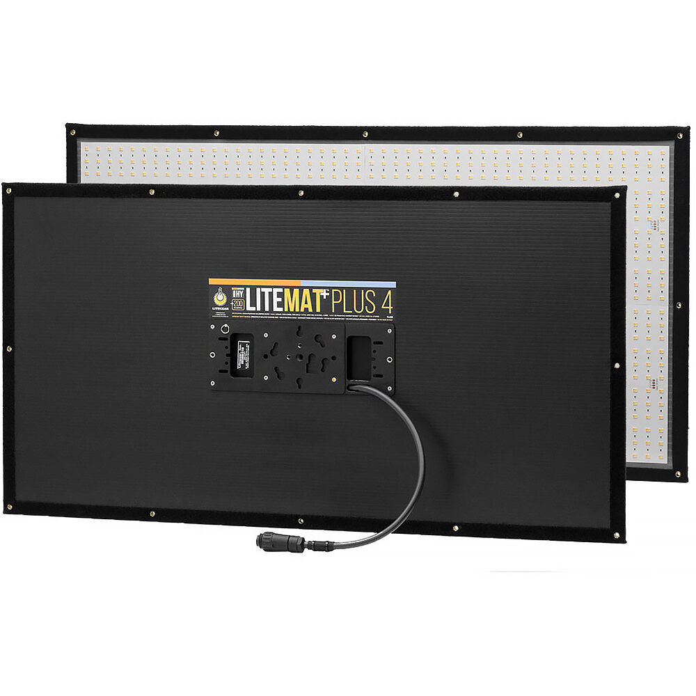 ACCESORIO FOTOGRAFIA LITEGEAR LITEMAT PLUS 4 BI-COLOR LED LIGHT PANEL ...