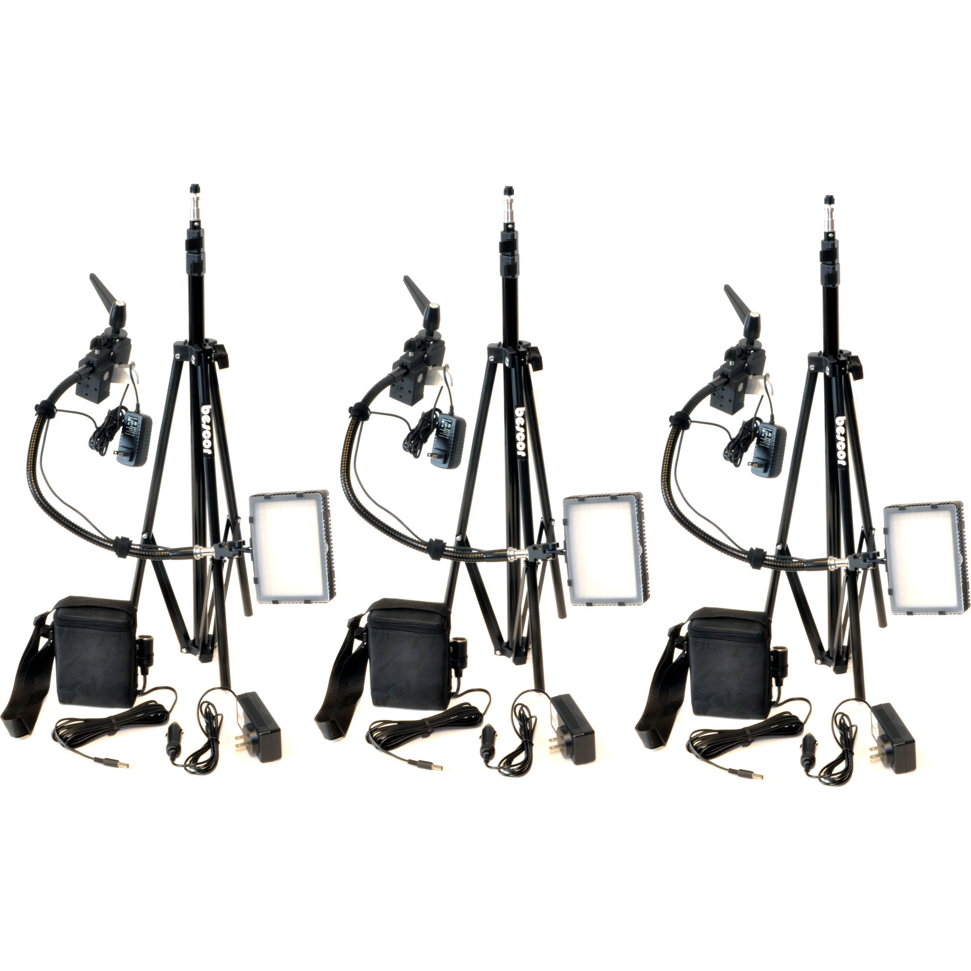 ACCESORIO FOTOGRAFIA BESCOR GRIP-183KB GRIPPER GOOSENECK BI-COLOR 3 ...