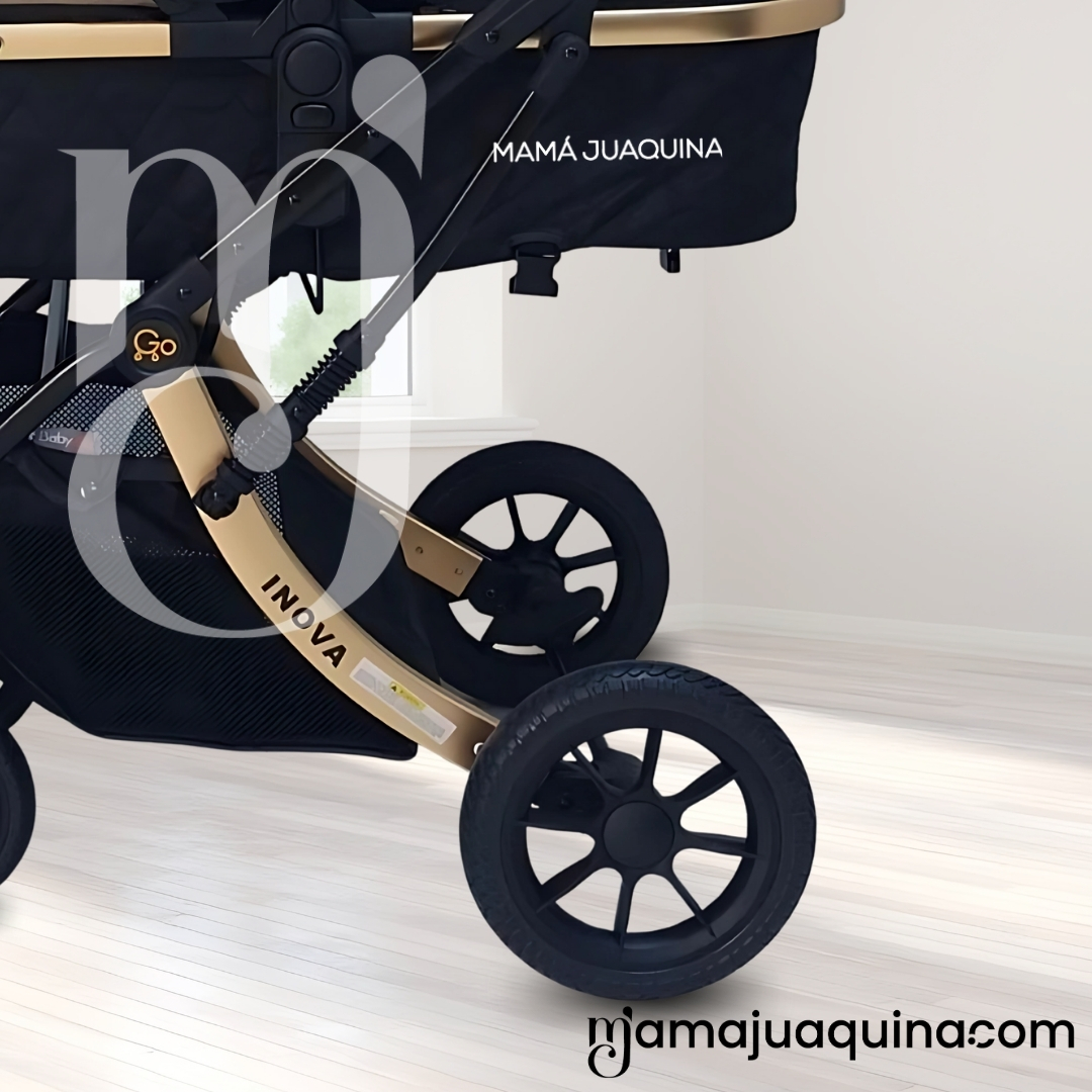 COCHE MOISÉS TRAVEL SYSTEM «INOVA PLUS» DE LUJO BEIGE