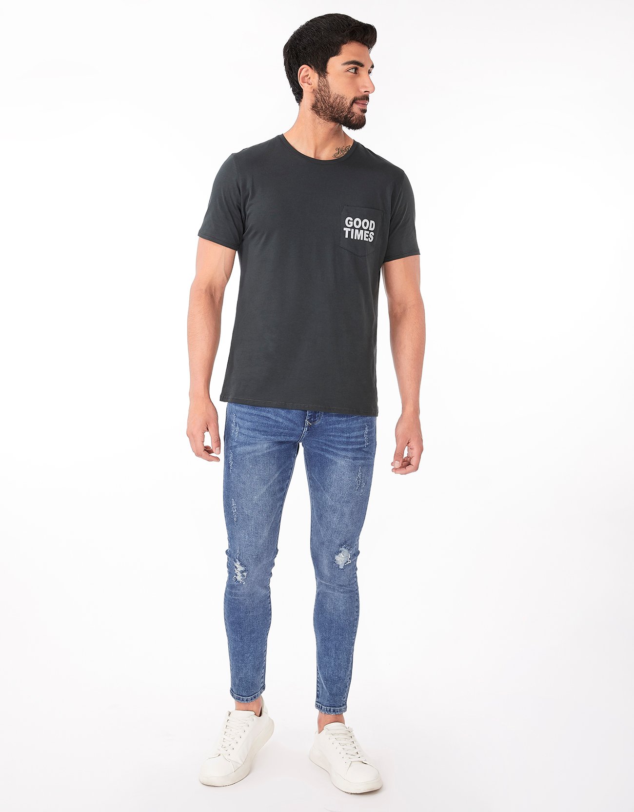Ripley - POLO HOMBRE COOPER PLOMO WANDERS REGULAR FIT