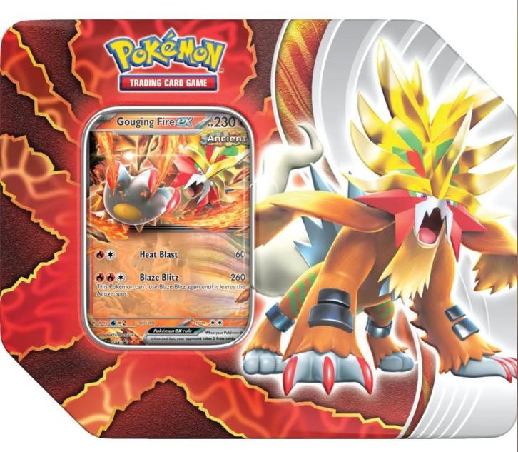 Ripley - POKEMON TCG PARADOX DESTINIES TIN ENG ENTEI