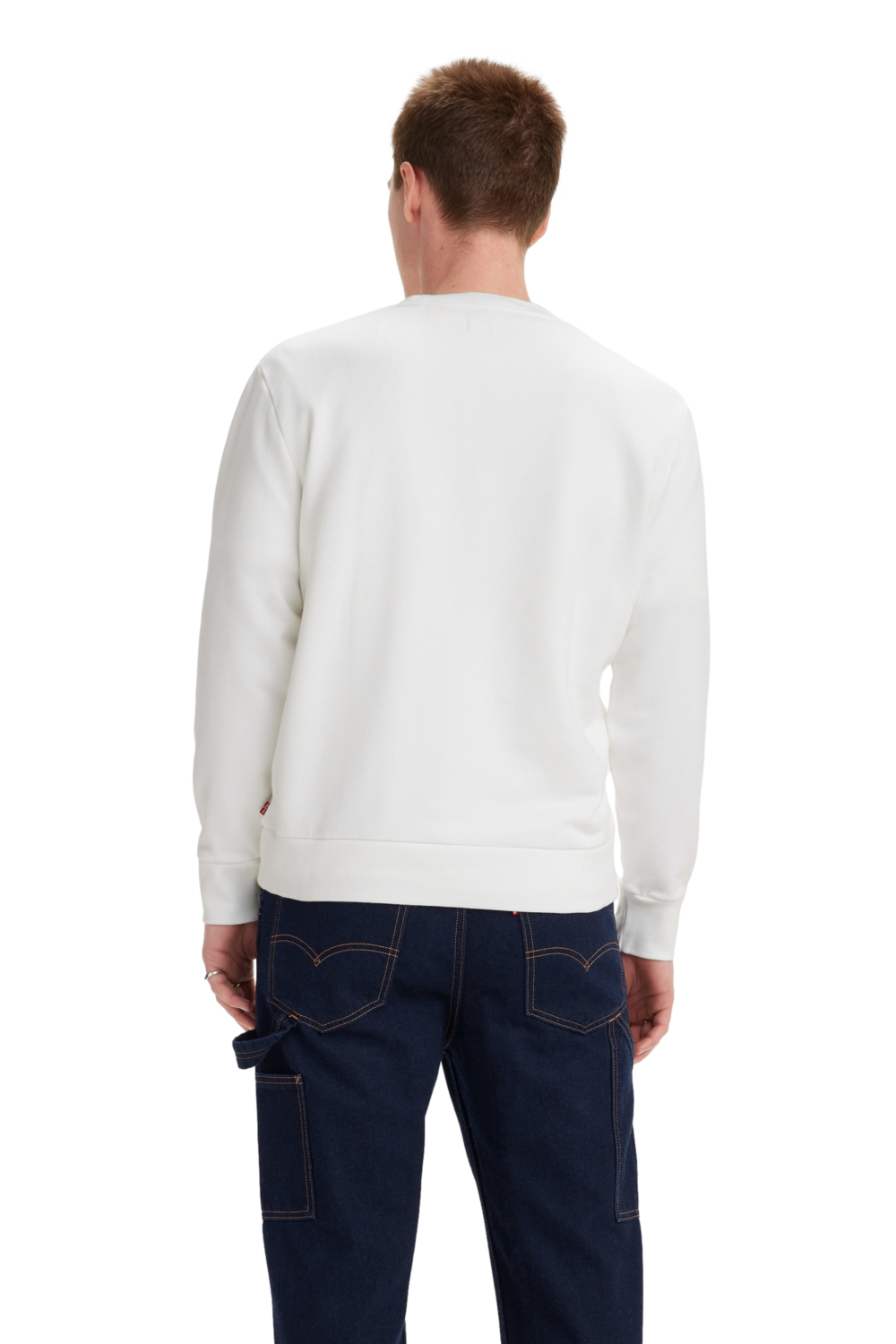 Ripley - POLERÓN HOMBRE CUELLO REDONDO BLANCO LEVIS 38423-0030