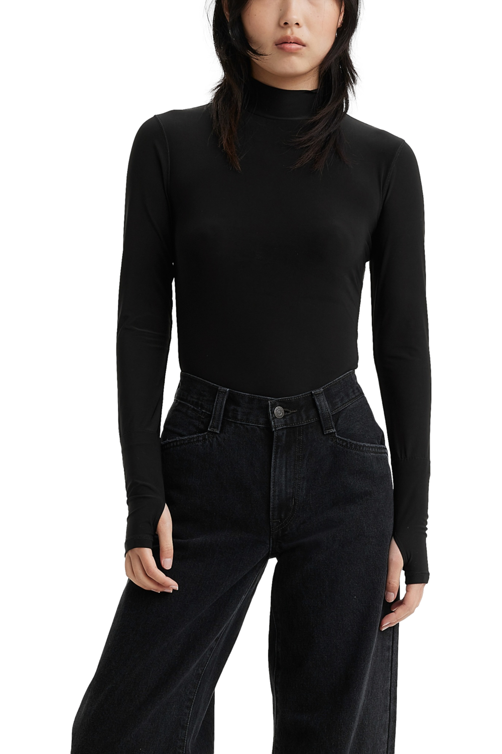 Ripley - POLO MUJER MAMMOTH SECOND SKIN LS NEGRO LEVIS A5920-0003