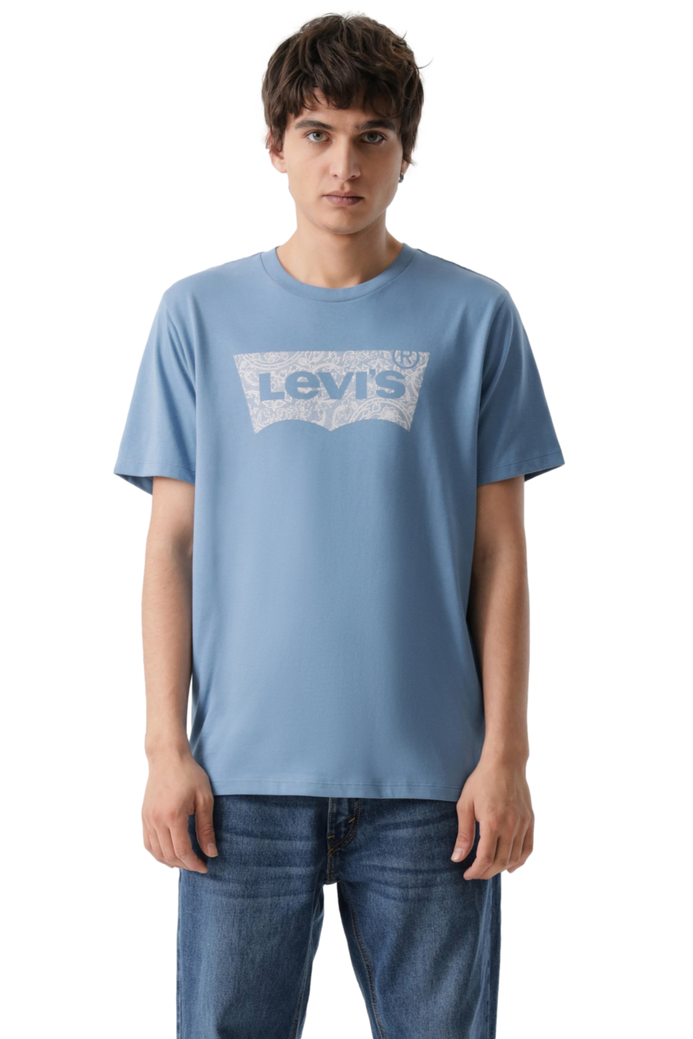 POLO HOMBRE GRAPHIC CREWNECK TEE AZUL LEVIS 22491-1951