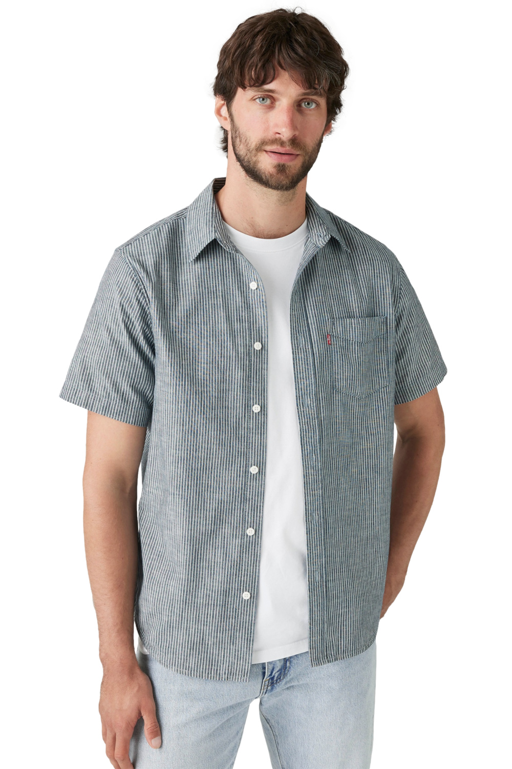 CAMISA HOMBRE SS CLASSIC STANDRD AZUL LEVIS 86627-0272