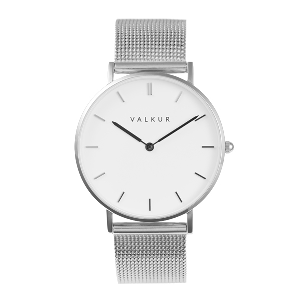 Ripley - RELOJ VALKUR MUJER EYRA PLATEADO ACERO INOXIDABLE