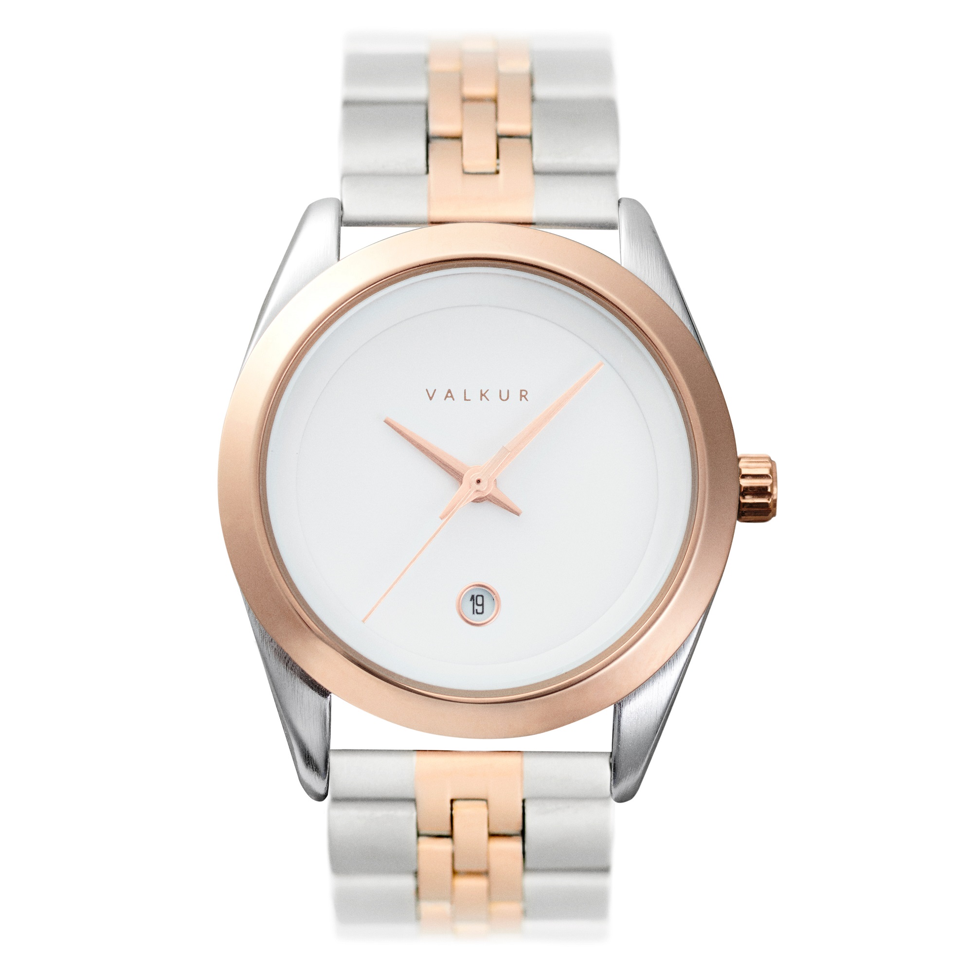Ripley - RELOJ VALKUR MUJER ANÁLOGO AGDA PLATEADO ACERO INOXIDABLE