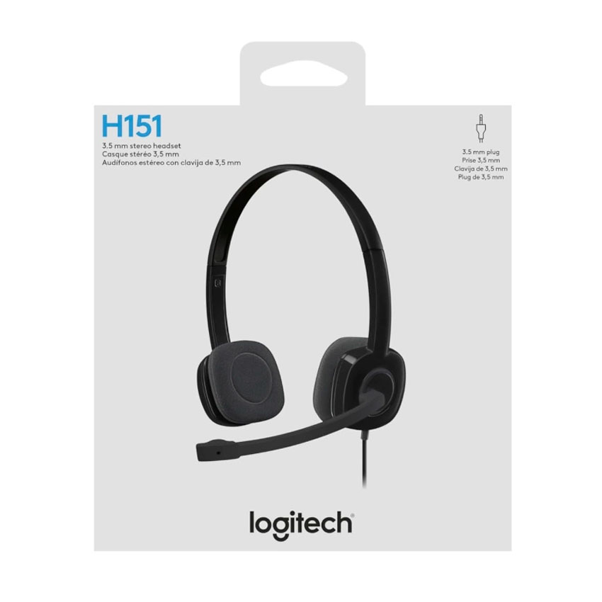 AUDÍFONO LOGITECH H151 NEGRO