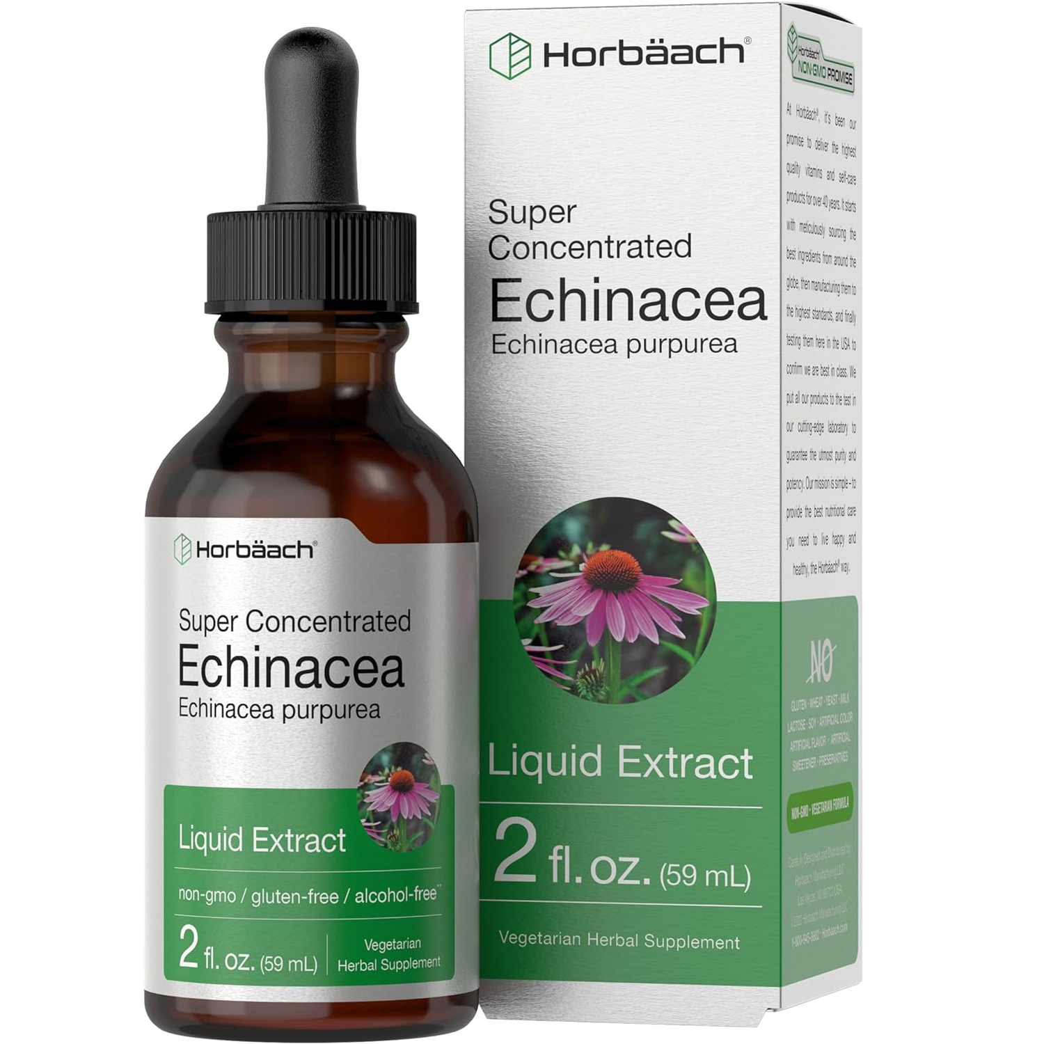 GOTAS HORBAACH ECHINACEA ANTI GRIPE Y DOLOR GARGANTA 59ML