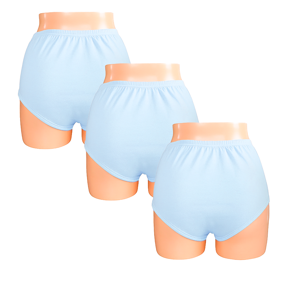 Ripley - PACK X3 CALZÓN ALGODÓN MUJER SWEET COTTON CELESTE 957 TRUSA ...