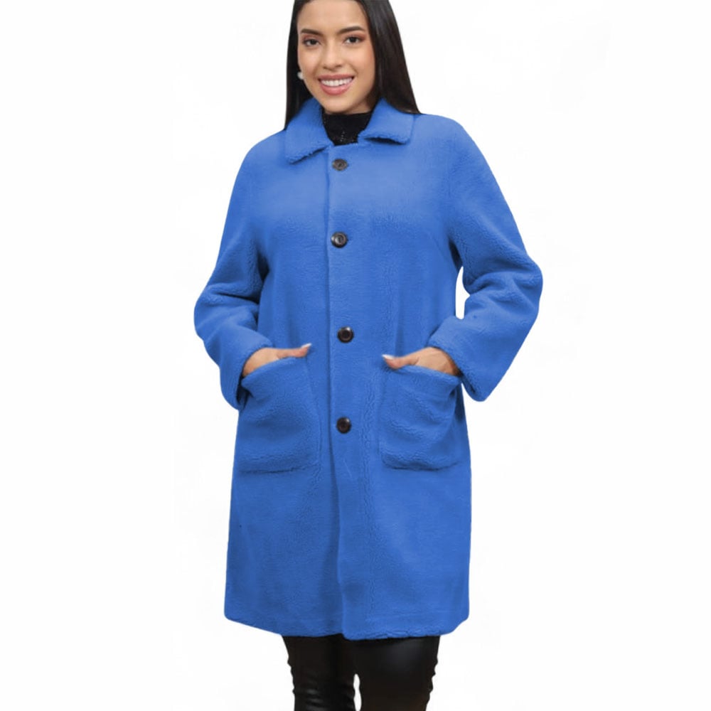 Ripley - ABRIGO MUJER ITALI IMPORT JUL-70 COLOR AZUL