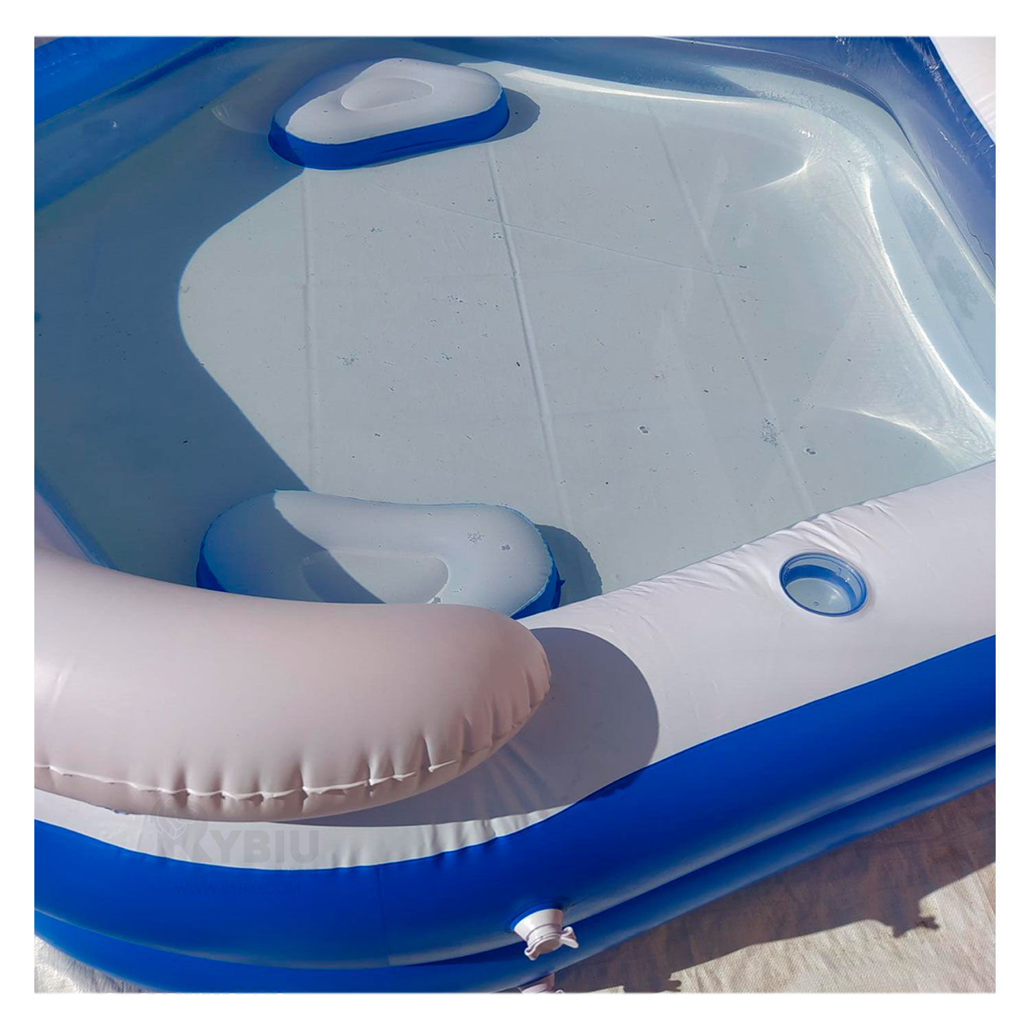 Ripley - PISCINA CON TECHO INCORPORADO RESISTENTE VINILO 54370