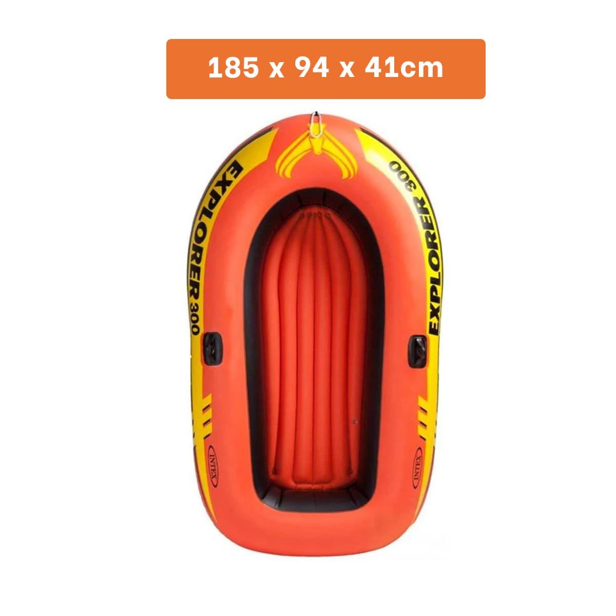 BOTE RYBIU 58330NP INSTALACION REMOS FACIL NARANJA + REGALO STICKERS