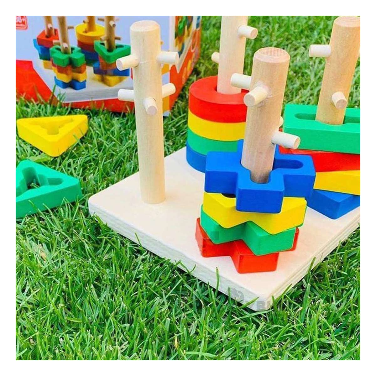 SET FIGURAS GEOMETRICAS EN MADERA Y+GIFT MINIAGENDA