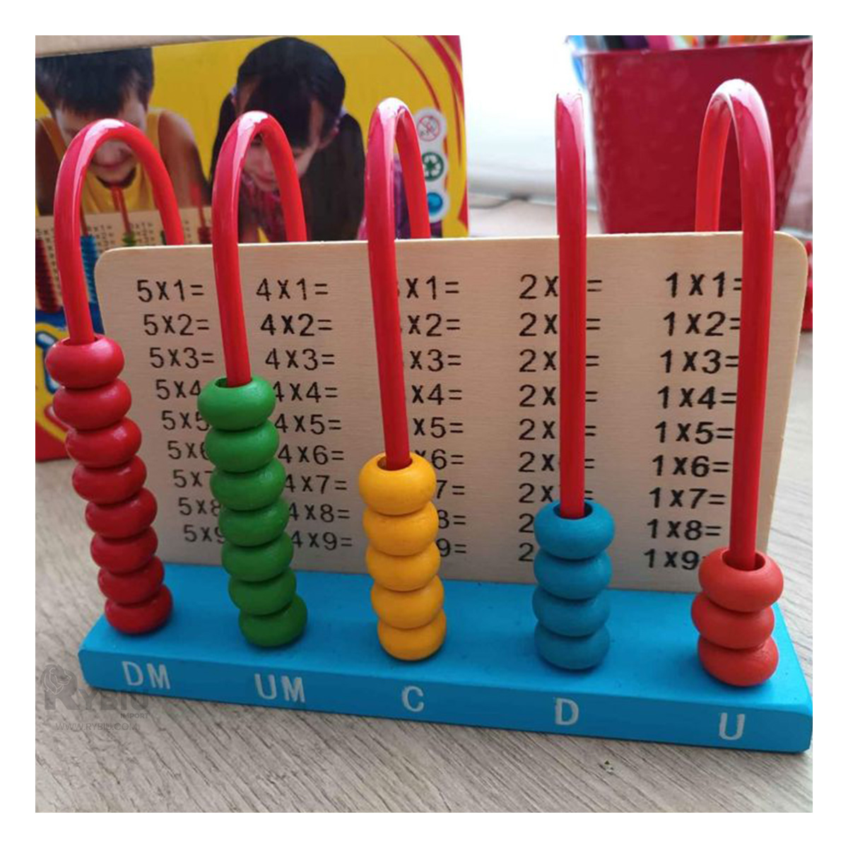 Ripley - CONTADOR DE BOLITAS PARA NUMEROS DE MADERA Y+GIFT MINIAGENDA