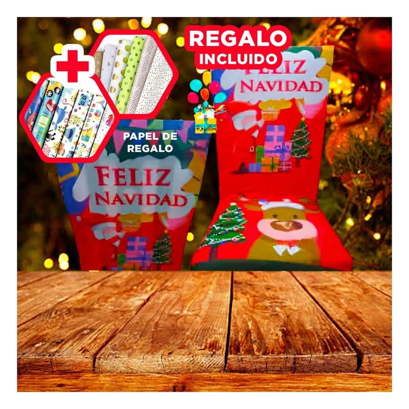 SET FORRO RYBIU NA32864 ROJO SILLON INTERESANTE + PAPEL REGALO