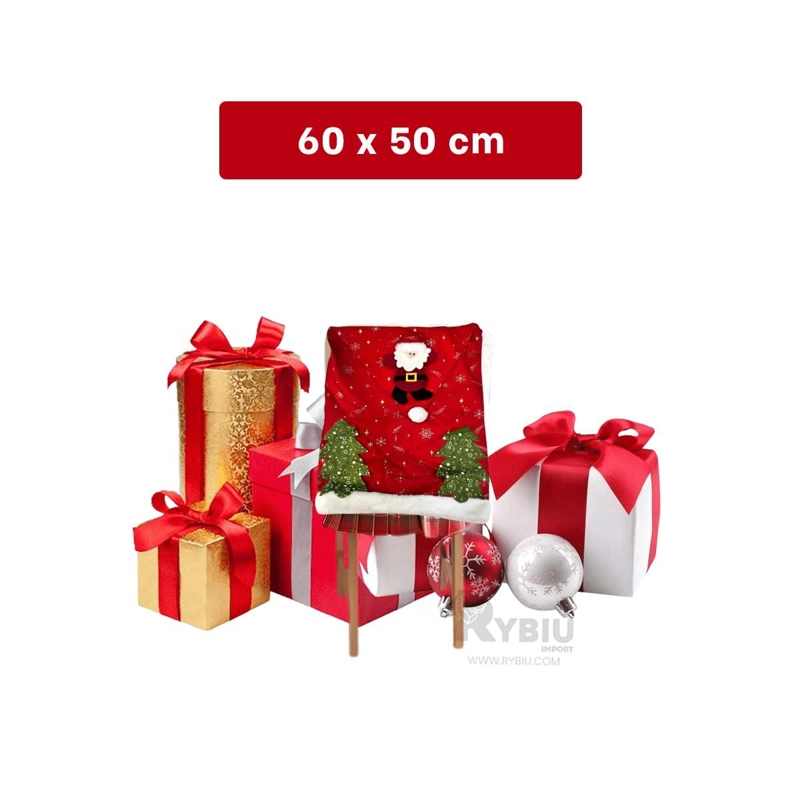 FORRO RYBIU NA33599 50CM ELEGANTE PARA SALA EN ROJO + PAPEL REGALO