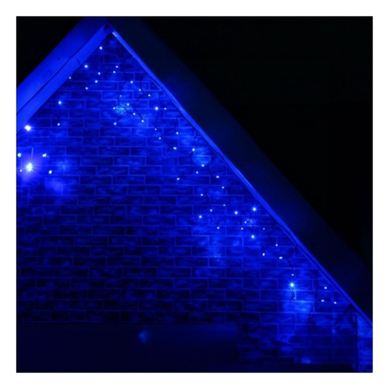 PACK12 ILUMINACION DECORATIVA AZUL EN CASCADA
