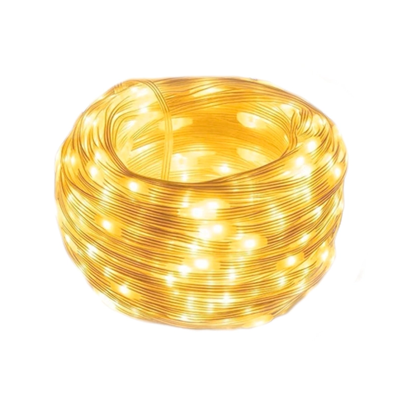 PACK12 JUEGO DE LUCES LED CALIDAS Y CABLE BLANCO PARA DECORAR EL HOGAR ...