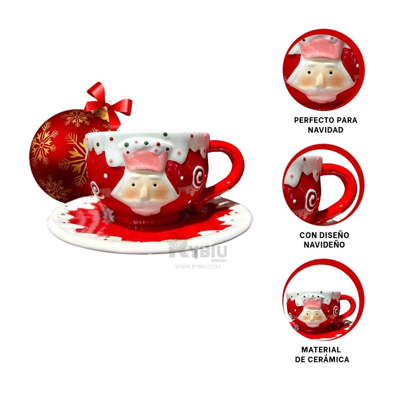 PACK12 VASO CON PLATO Y REY ROSADO CON CHISPITAS PARA BEBIDAS CALIENTES ...