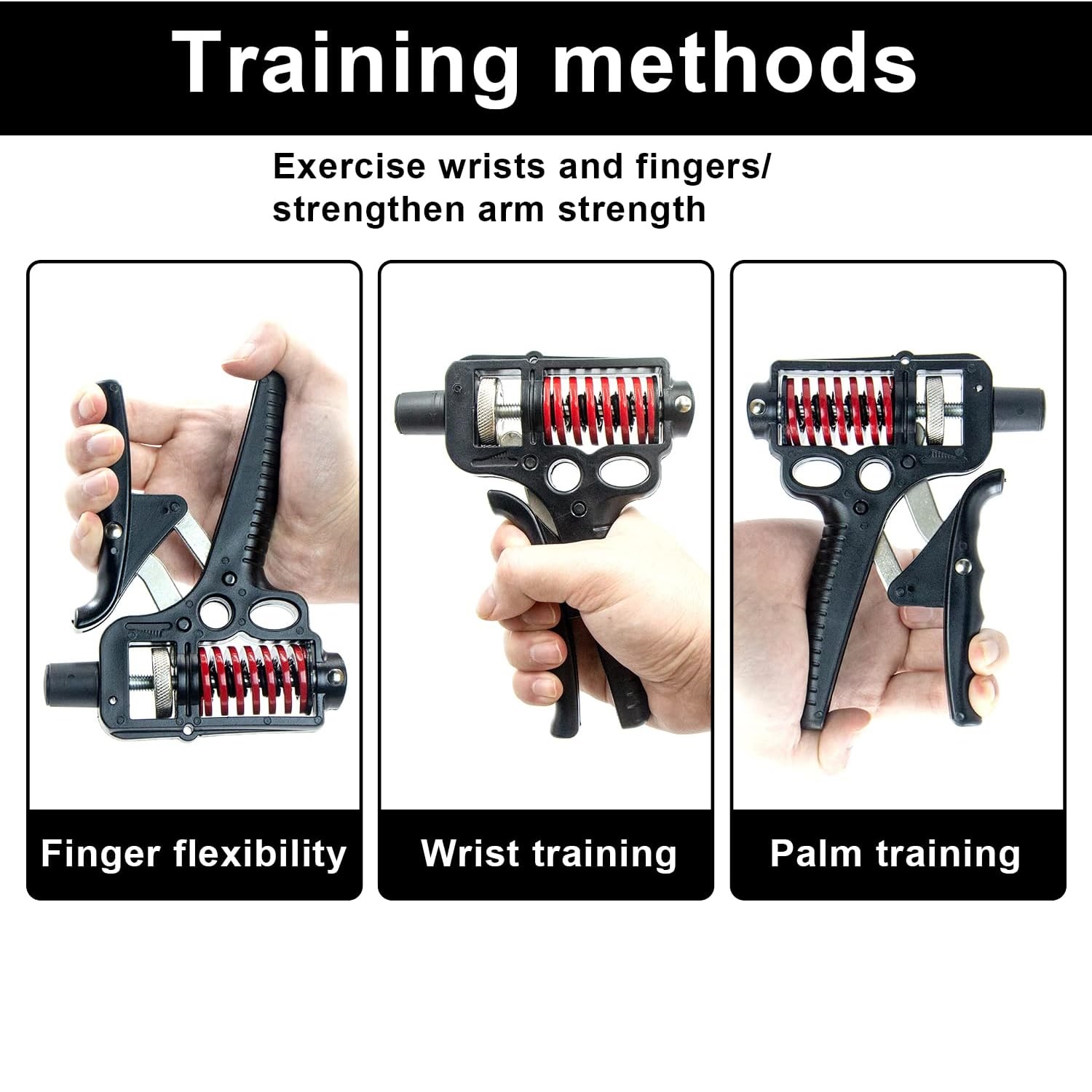 HAND GRIP HAND MUSCLE DEVELOPER AJUSTABLE REGULABLE PRO