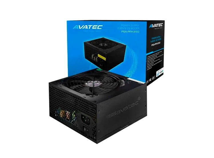 FUENTE DE PODER AVATEC 350W REAL (PSA-PFH350W)