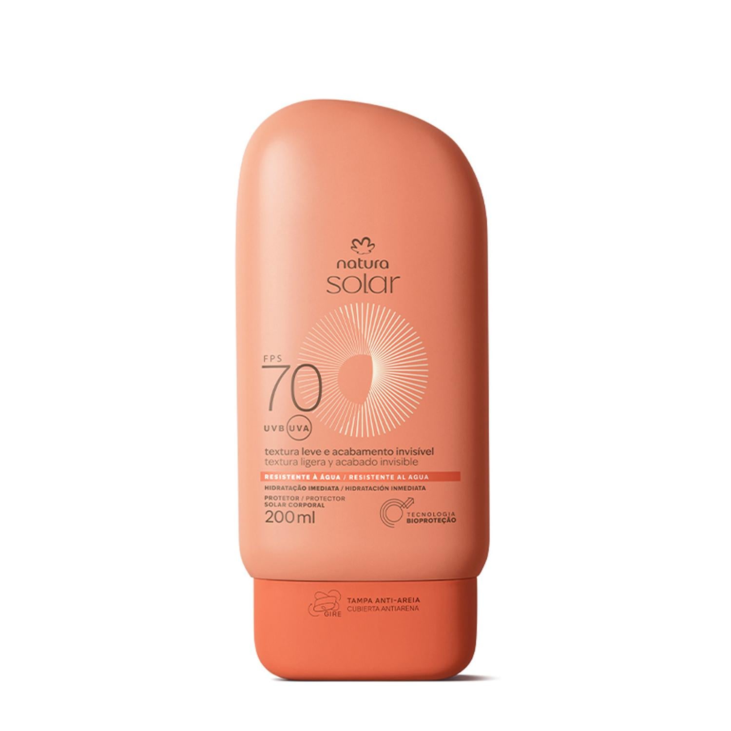 PROTECTOR SOLAR CORPORAL FPS 70 NATURA SOLAR