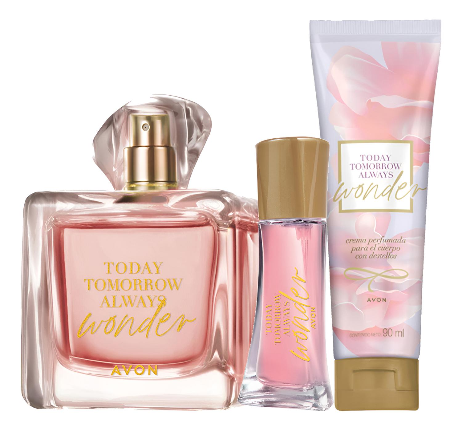 WONDER PERFUME DE MUJER CON LOCION Y MINI