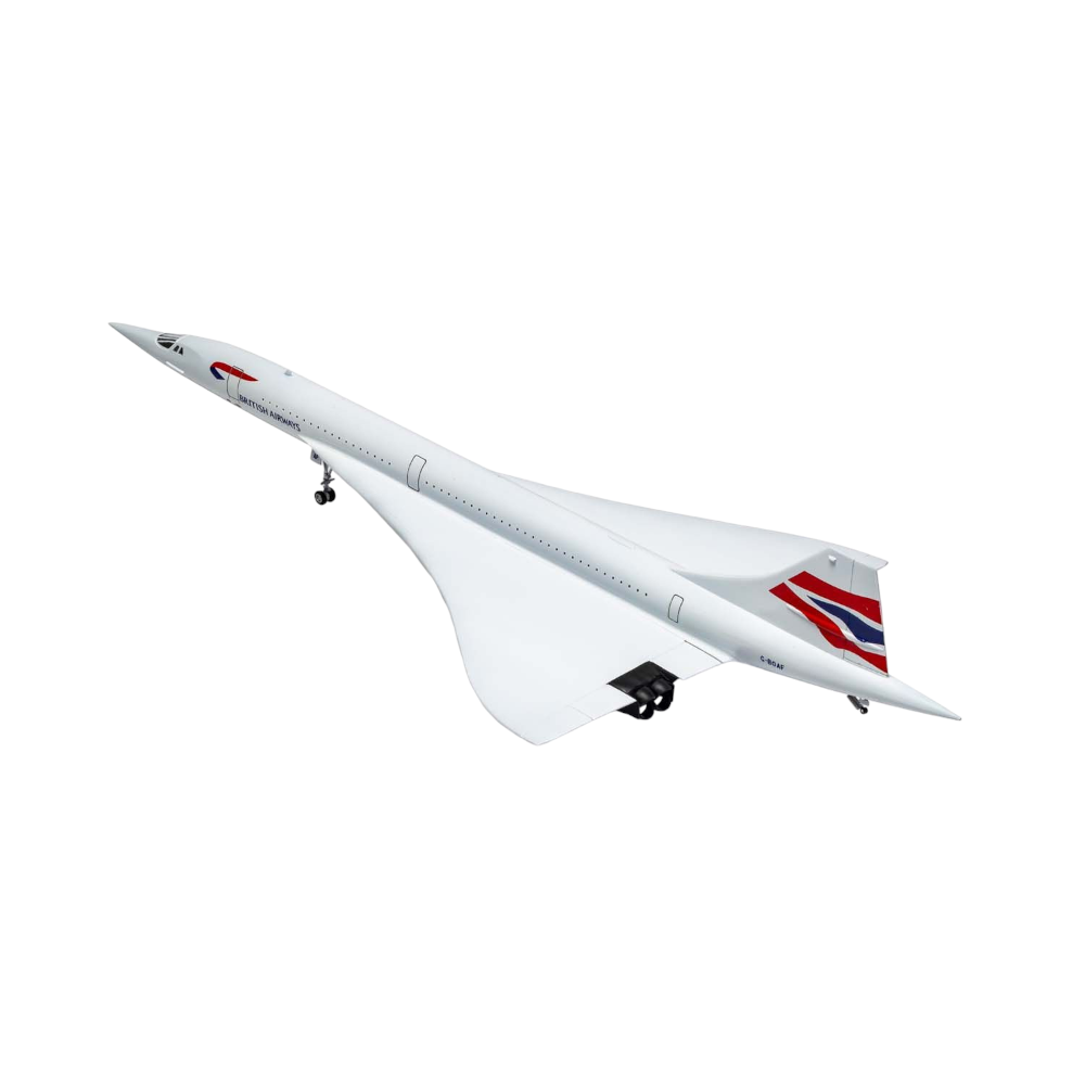 THE LAST FLIGHT OF THE CONCORDE MODEL KIT 1/144